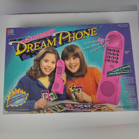 Milton bradley | Toys | Vintage Electronic Dream Phone Board Game 996 ...